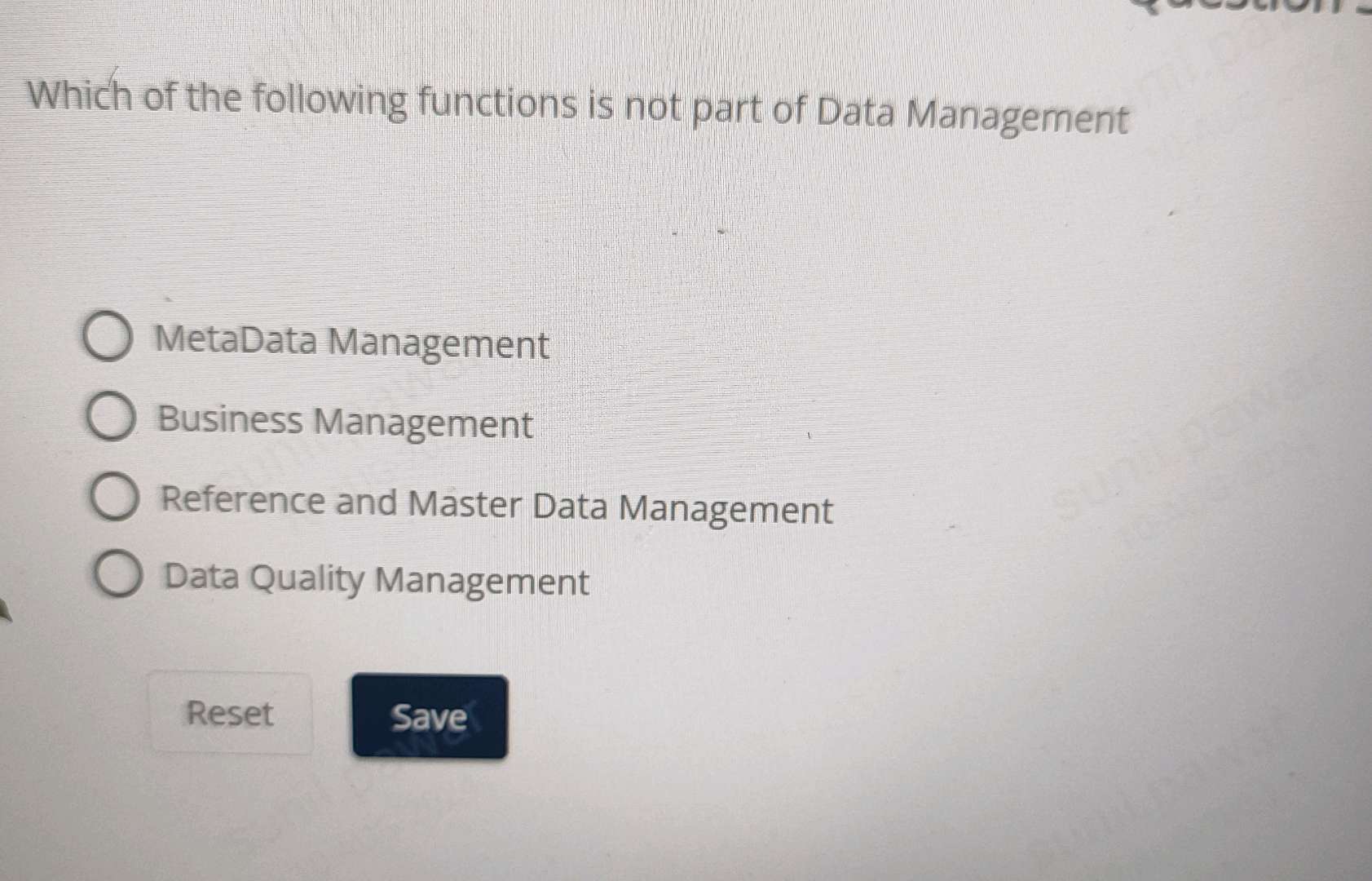 Which of the following functions is not | StudyX