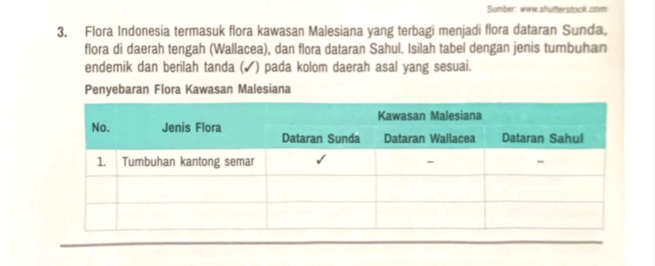Sumber www shufterstock cont 3 Flora | StudyX