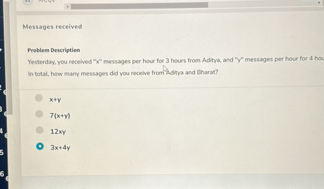 Messages received Problem Description | StudyX