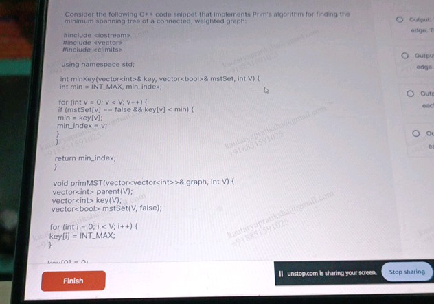 Consider the following C+ + code snippet | StudyX