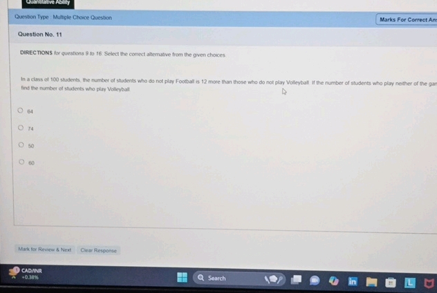 Question Type Multiple Choice Question | StudyX