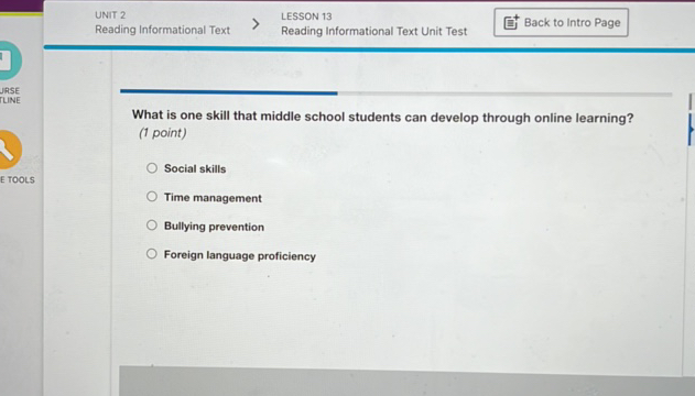 UNIT 2 LESSON 13 Reading Informational Text | StudyX