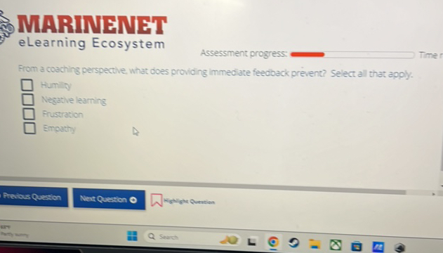 MARINENET eLearning Ecosystem Assessment | StudyX