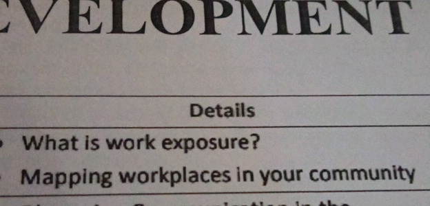 Details What is work exposure Mapping | StudyX