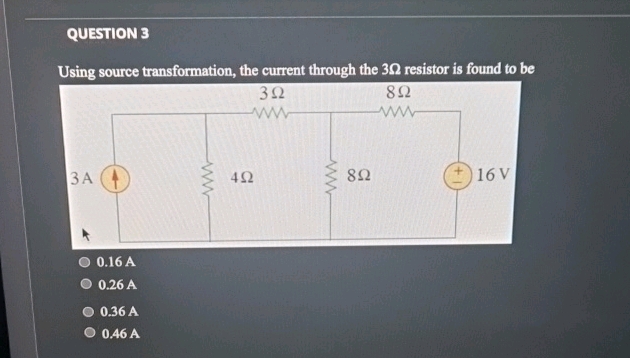 QUESTION 3 Using source transformation the | StudyX