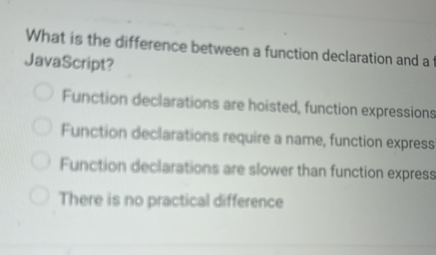 What is the difference between a function | StudyX