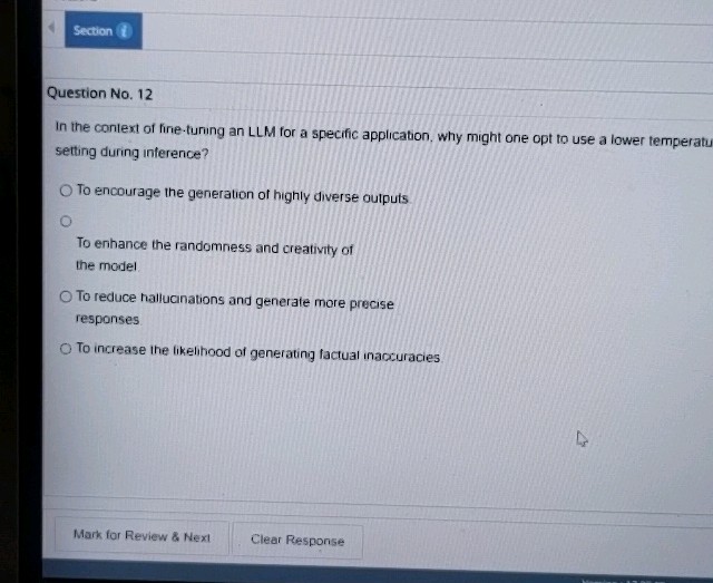 Section 1 Question No 12 In the context of | StudyX