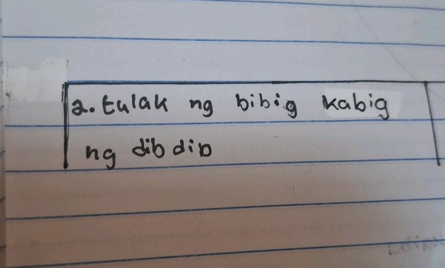2 Eulak ng bibig kabig ng dib dip | StudyX