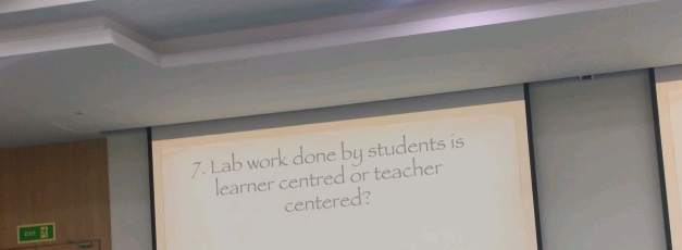 7 Lab work done by students is learner | StudyX