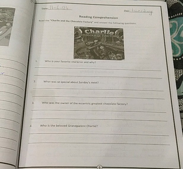 Date Day tien Lay Reading Comprehension | StudyX