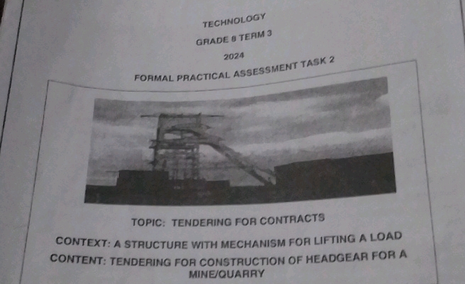 TECHNOLOGY QRADE 8 TEAM 3 2024 FORMAL | StudyX
