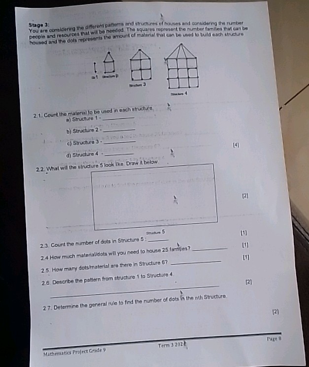 You are conskering the defferent patterns | StudyX