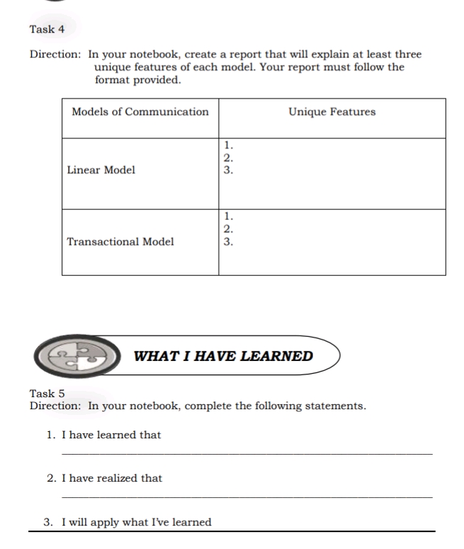 Task 4 Direction In your notebook create a | StudyX