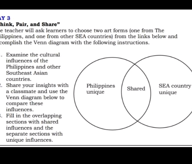 Y 3 hink Pair and Share e teacher will ask | StudyX