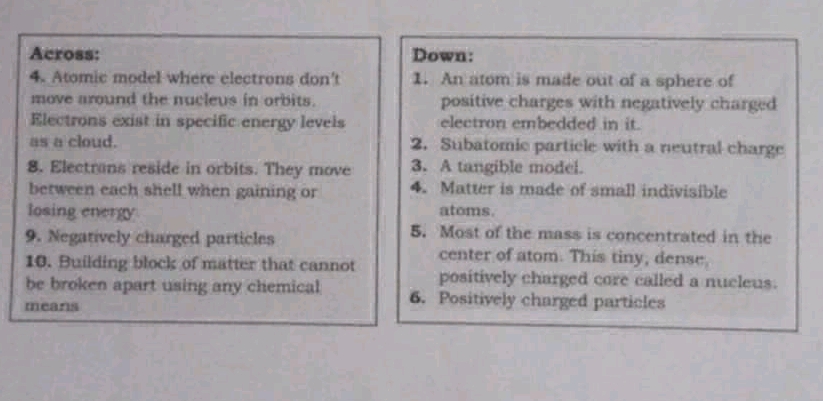 Aeross 4 Atomic model where electrons dont | StudyX