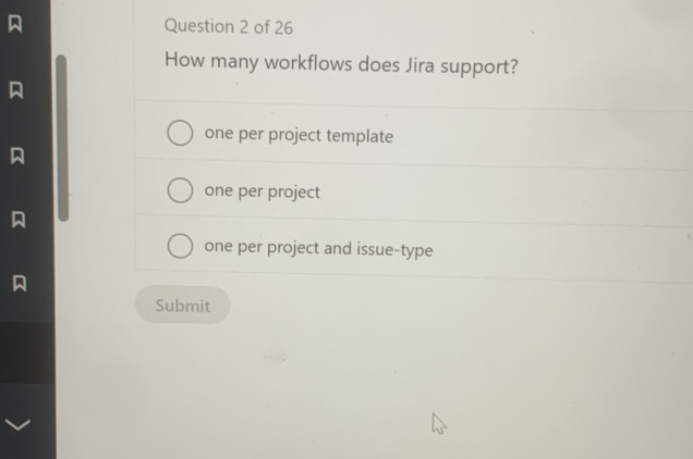 Question 2 of 26 How many workflows does | StudyX