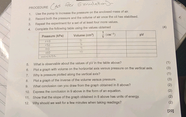 PROCEDURE CAS Per Simulation)- 1 Use the | StudyX