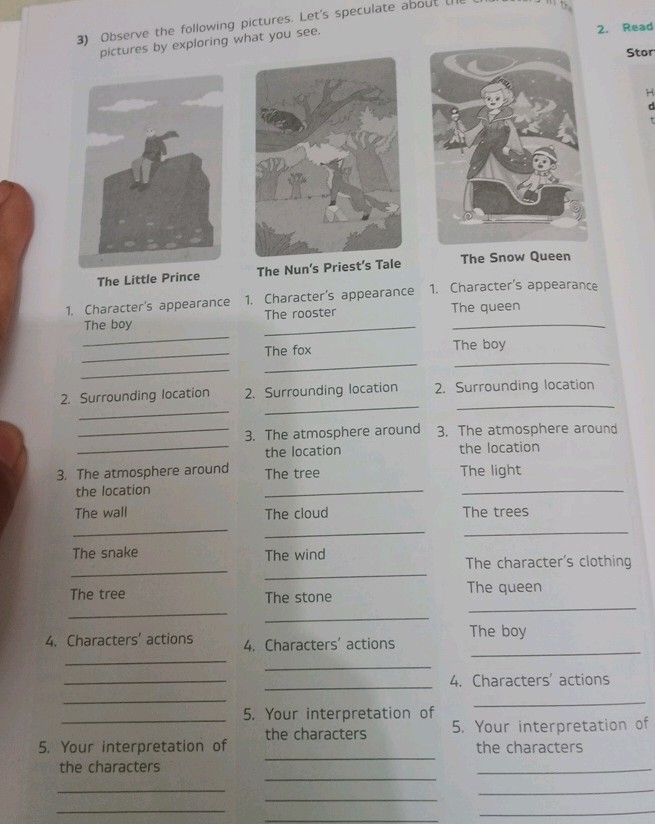 3) Observe the following pictures Lets | StudyX