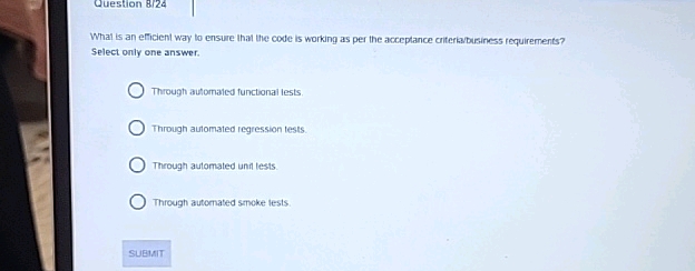 What is an efficient way to ensure that the | StudyX