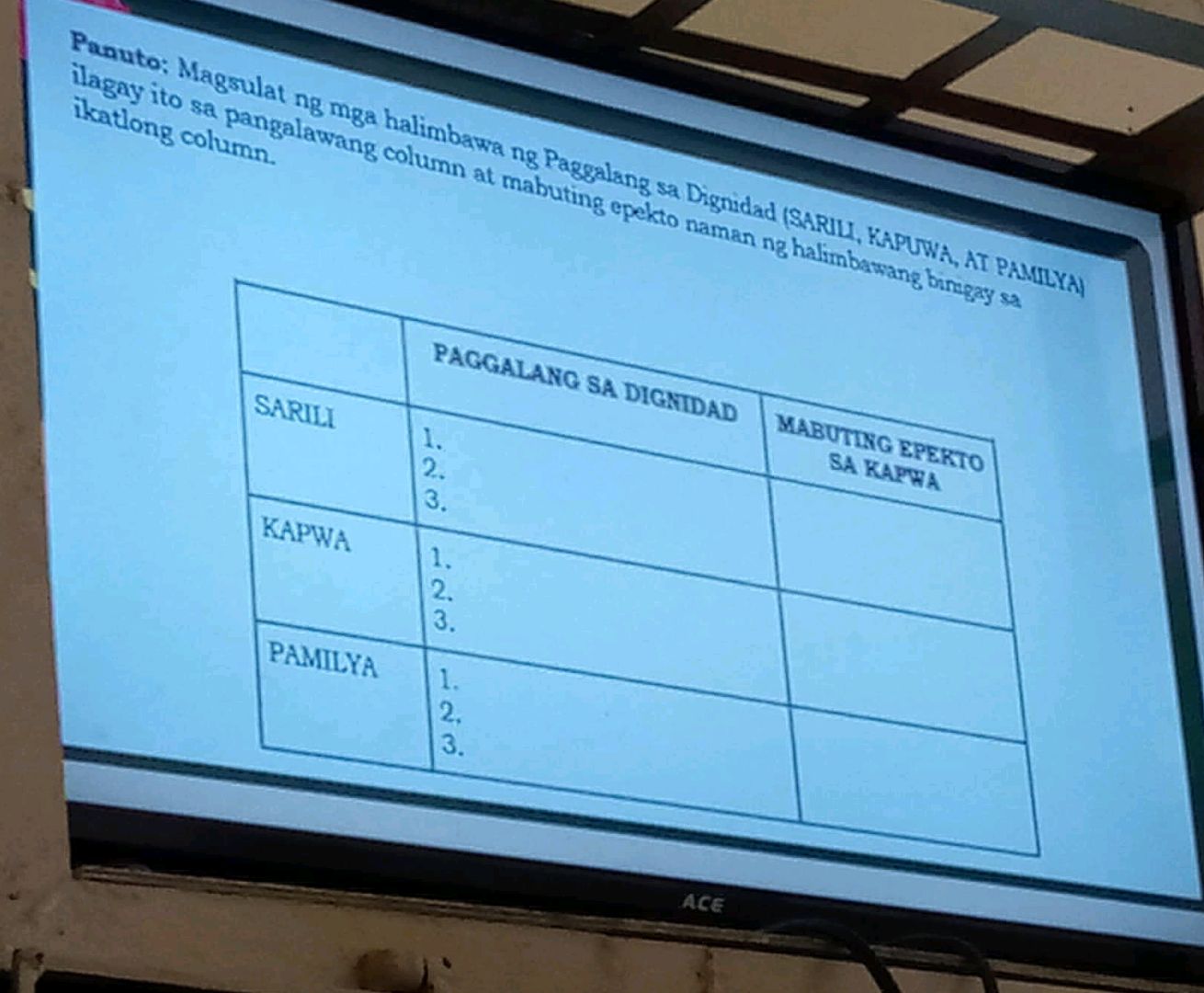 Paquito Magsulat ng mga halimbawa ng | StudyX