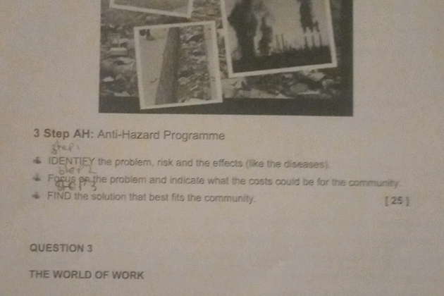 3 Step AH Anti-Hazard Programme step 4 | StudyX