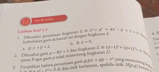 Ayo Mencoba (9) Ayo Mencoba Latihan Soal 13 | StudyX