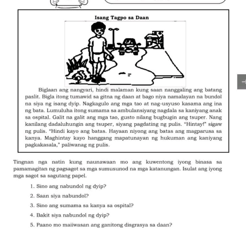 Isang Tagpo sa Daan Biglaan ang nangyari | StudyX