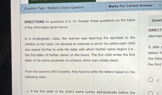 Question Type Multiple Choice Question | StudyX