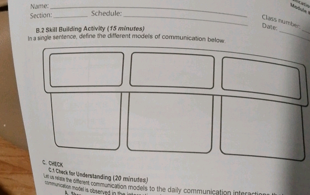 Name Section Schedule Class number B 2 | StudyX