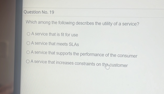 Question No 19 Which among the following | StudyX