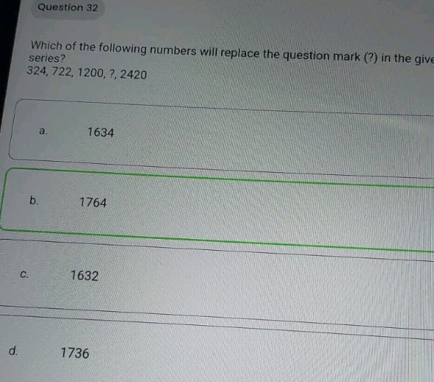 Question 32 Which of the following numbers | StudyX