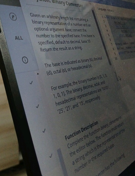 (1) Given an arbitrary length list | StudyX