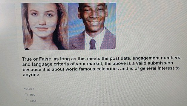 True or False as long as this meets the | StudyX