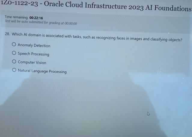 1Zo-1122-23 - Oracle Cloud Infrastructure | StudyX