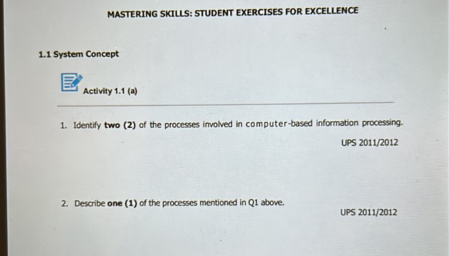MASTERING SKILLS STUDENT EXERCISES FOR | StudyX