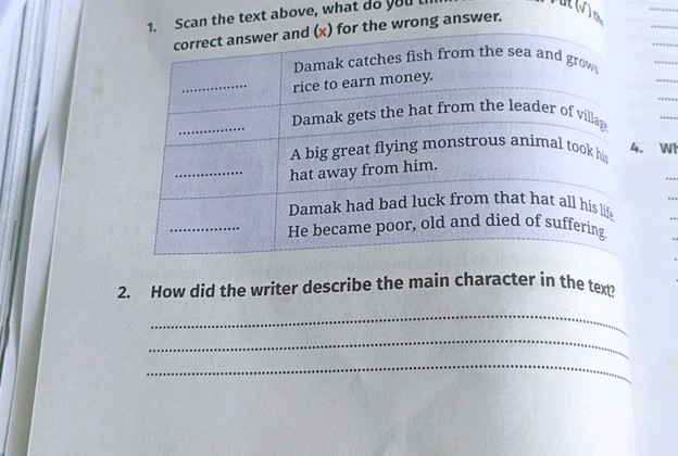 1 Scan the text above what do you correct | StudyX