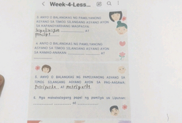 Week-4-Less 3 ANYO O BALANGKAS NG | StudyX