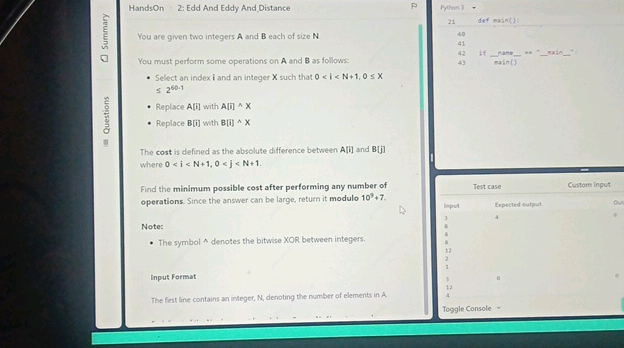 HandsOn 2 Edd And Eddy And Distance You | StudyX