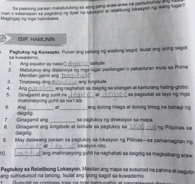 Sa paanong paraan makatutulong sa ating | StudyX