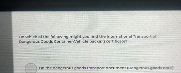 On which of the following might you find | StudyX