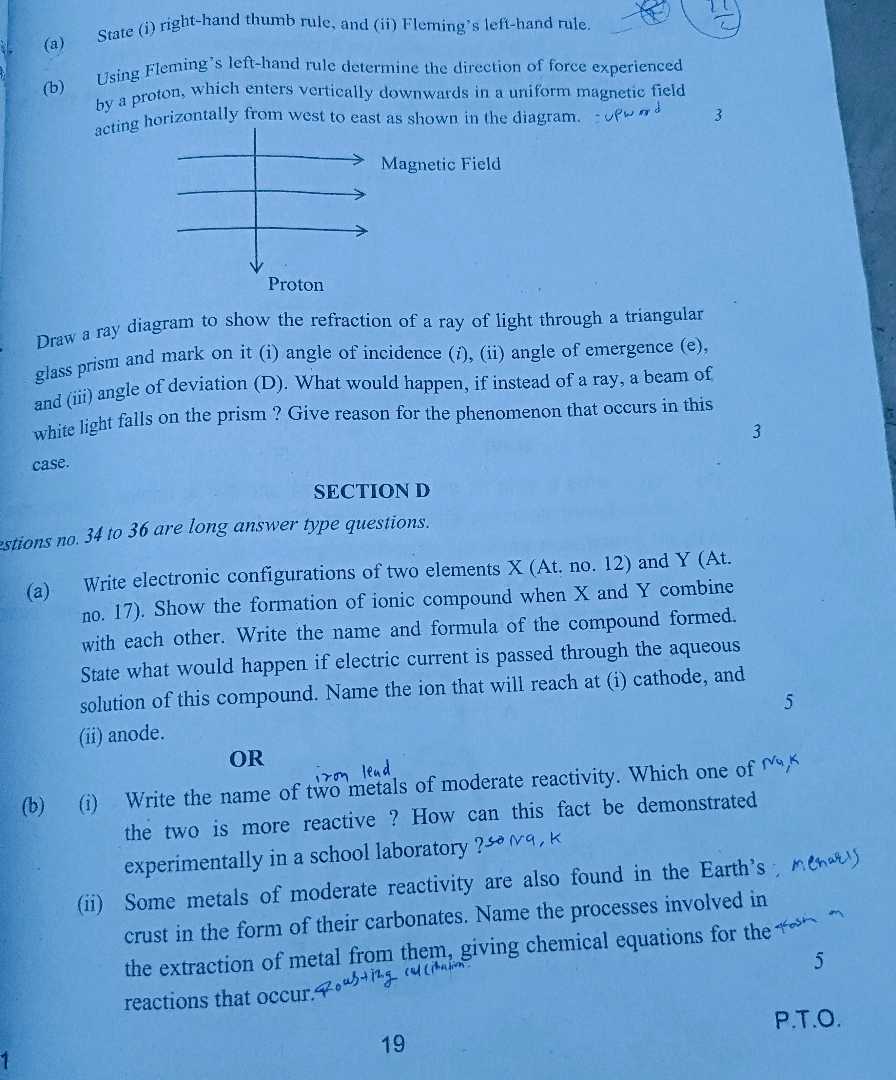 (a) State (i) right-hand thumb rule and | StudyX