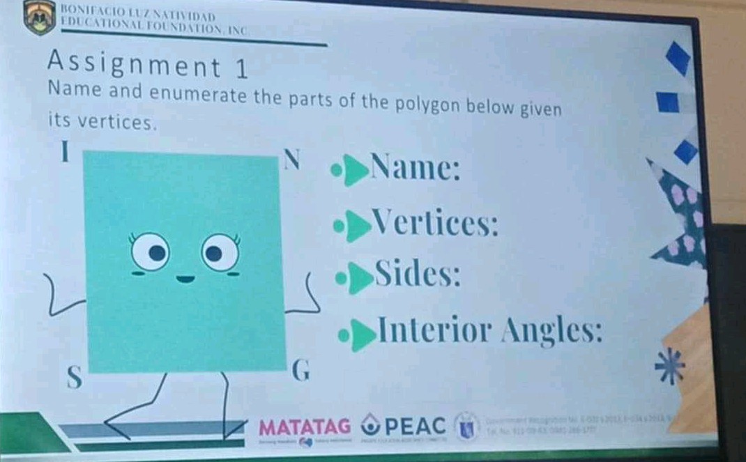 (n) Assignment 1 Name and enumerate the | StudyX