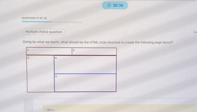 3030 QUESTION 17 OF 35 Multiple choice | StudyX
