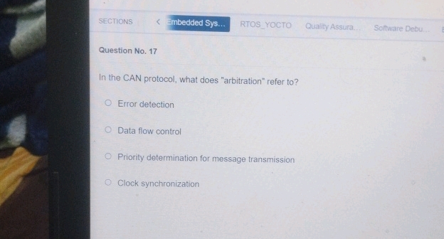 SECTIONS Imbedded Sys RTOSYOCTO Quality | StudyX