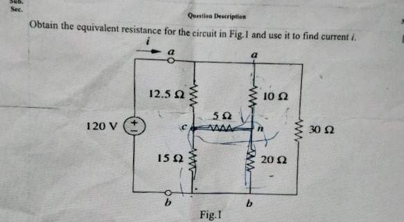 Question Description Obtain the equivalent | StudyX