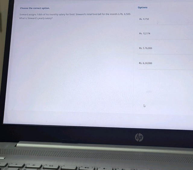 Choose the correct option Steward assigns | StudyX