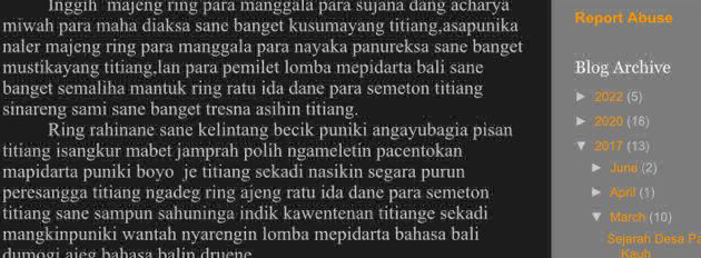 Inggih majeng ring para manggala para | StudyX
