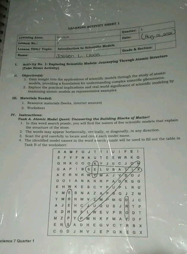 LEARTINO ACTIVITY BAEET 1 1 Activity No 1 | StudyX