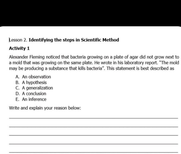 Lesson 2 Identifying the steps in | StudyX