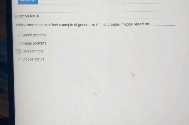 Question No 6 Midjourney is an excellent | StudyX